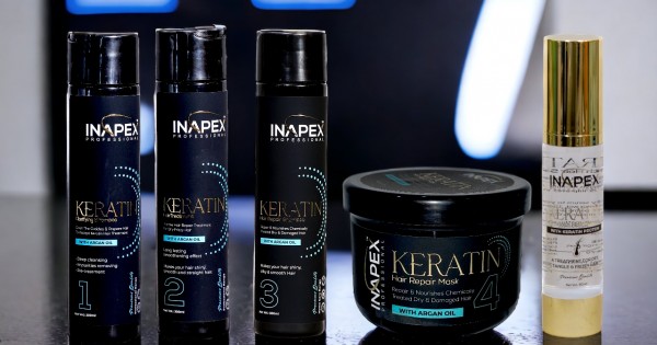 INAPEX Professional Mono Dose Kit Complete Hair Care Set SULPHATE FREE ...